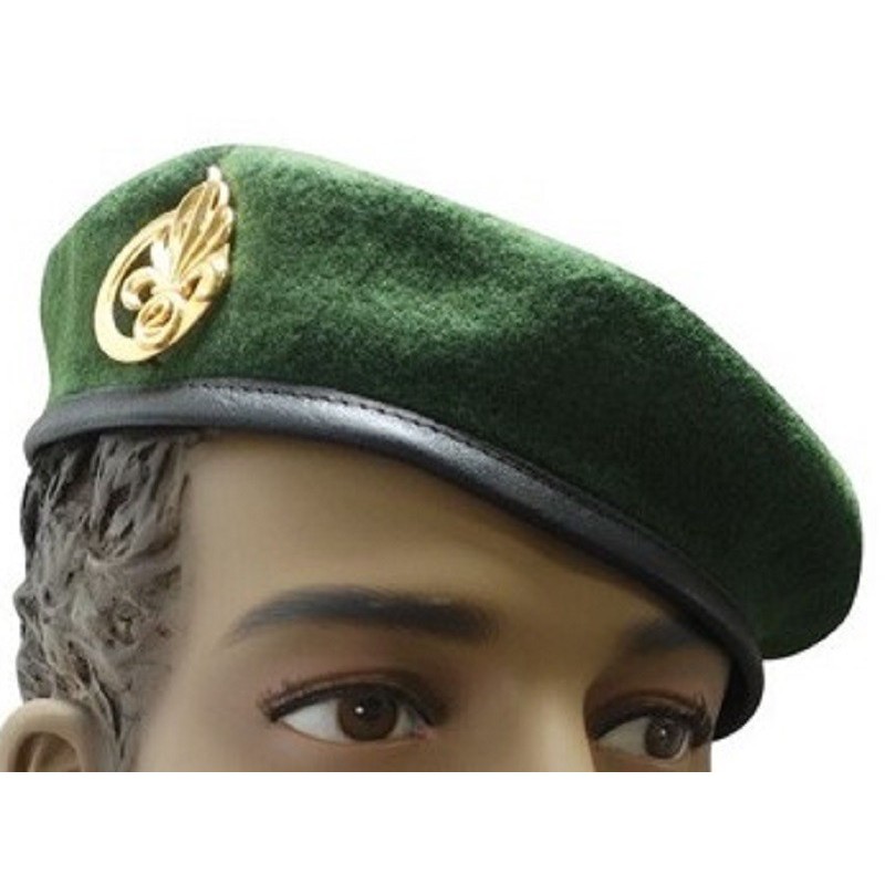 Béret Militaire Vert Légion Laine